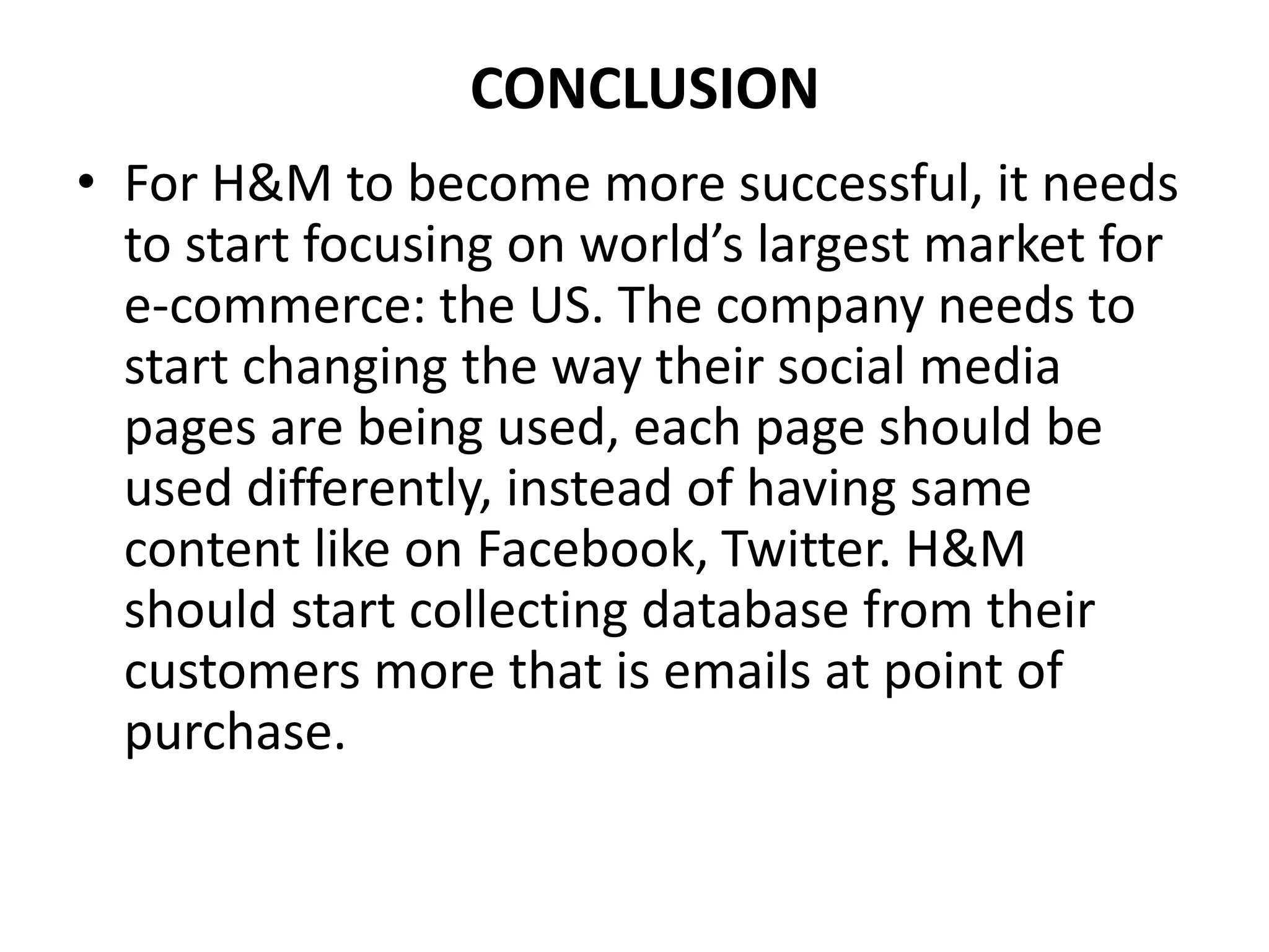 Presentation1 H&M | PPT