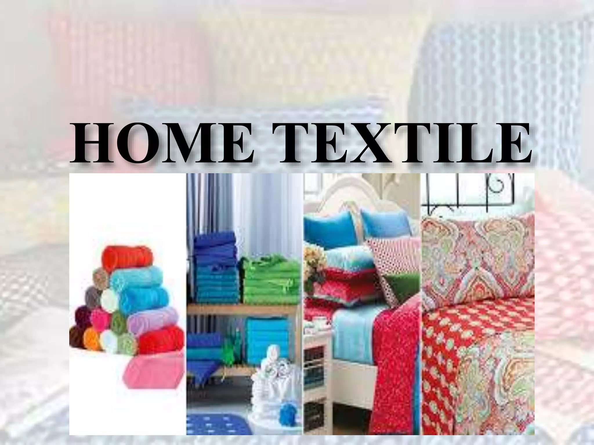 home textile | PPTX