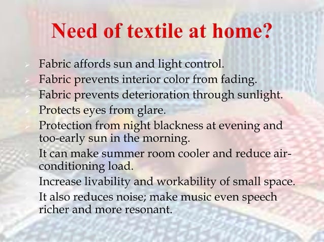 home textile | PPTX