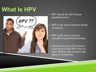 Presentation HPV | PPTX
