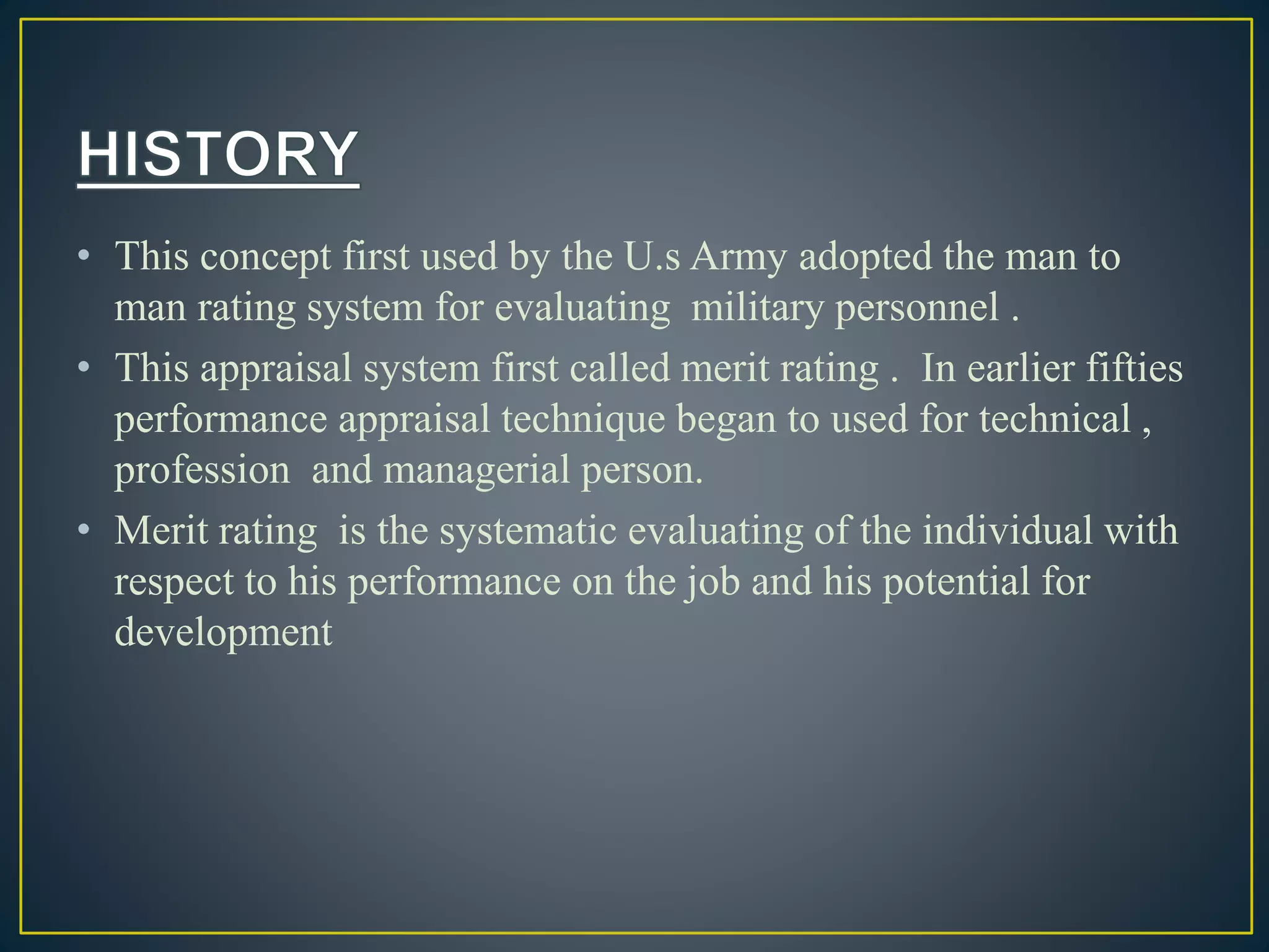 performance appraisal ppt | PPTX