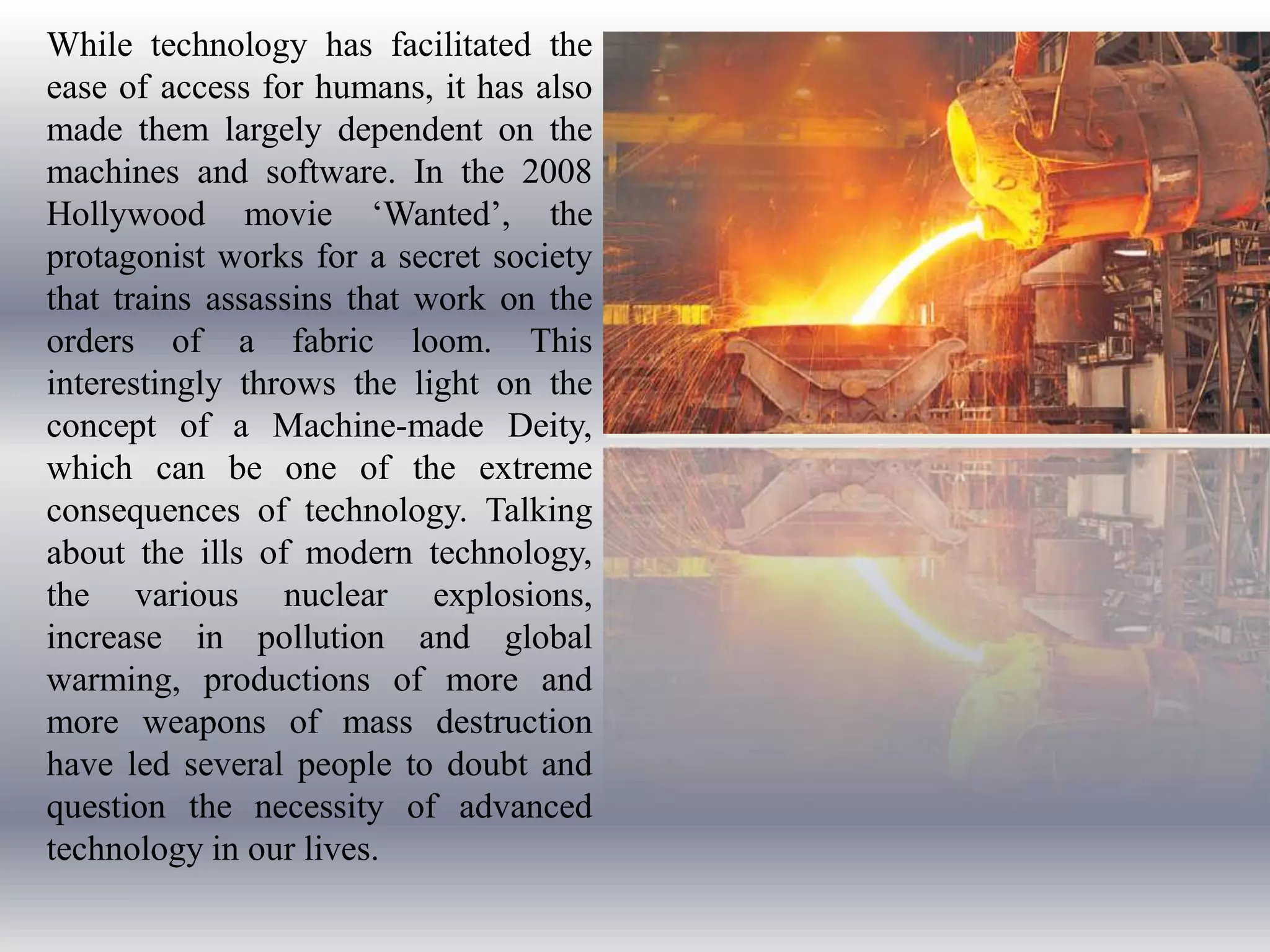 HUMAN VS TECHNOLOGY | PPTX