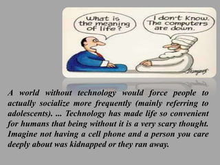 HUMAN VS TECHNOLOGY | PPTX