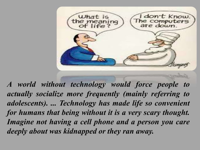 HUMAN VS TECHNOLOGY | PPTX | Internet | Computing