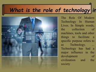 HUMAN VS TECHNOLOGY | PPTX