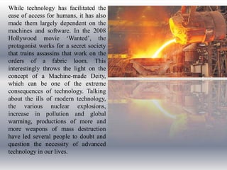 HUMAN VS TECHNOLOGY | PPTX