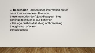 stage of psychosexual development of personality | PPT