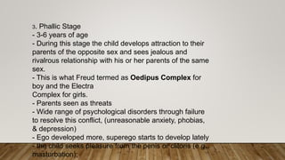 stage of psychosexual development of personality | PPT