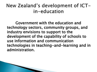 New Zealand's ICT | PPTX