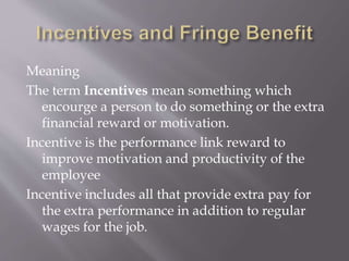 Presentation1 incentives nagesh | PPT