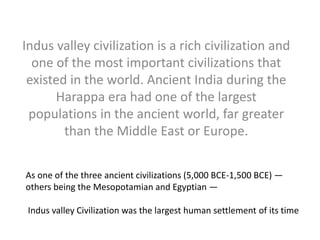 Indus valley.pptx | Geography | Science