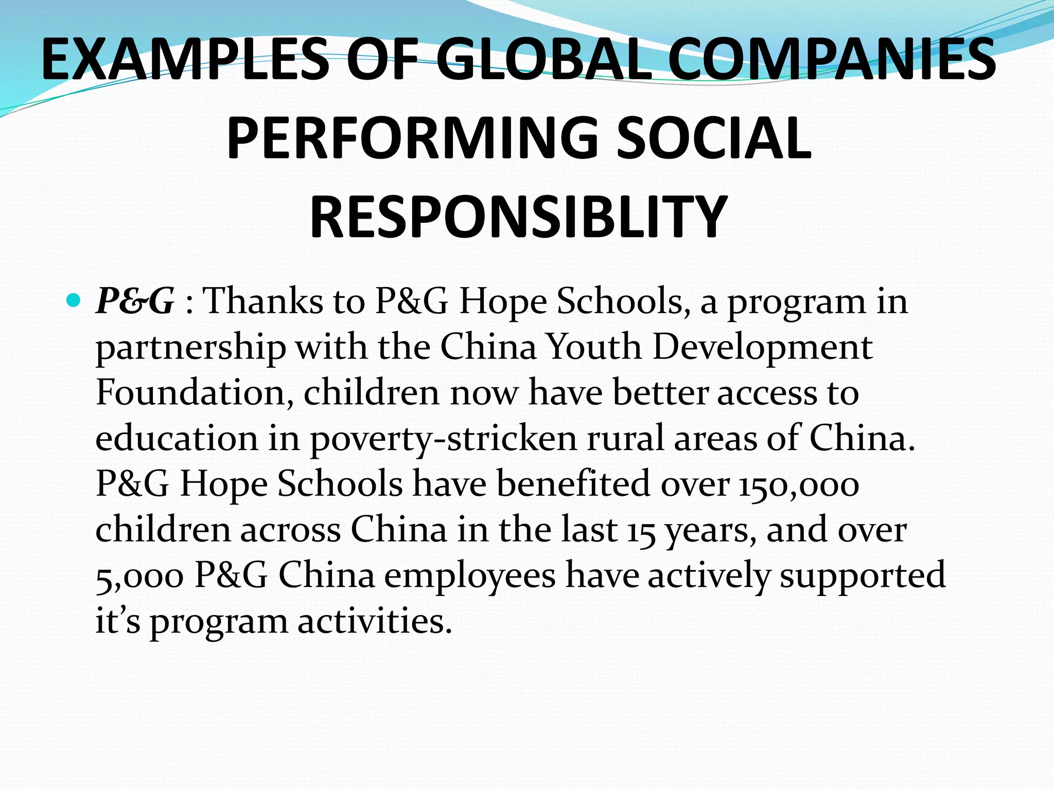 globalization with social responsibility | PPTX