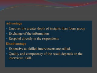 interview as data collection tool | PPTX