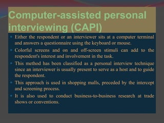 interview as data collection tool | PPTX