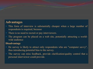 interview as data collection tool | PPTX