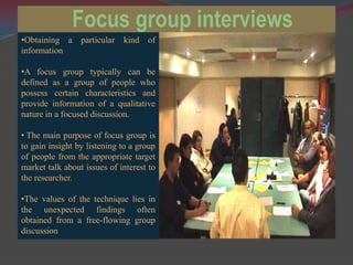 interview as data collection tool | PPTX