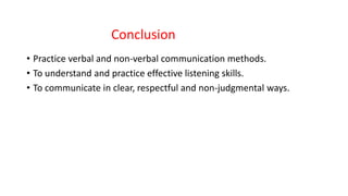 effective communication at work place | PPTX