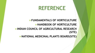 Production Technology of Isabgol in Agricultural and Horticulture. | PPTX