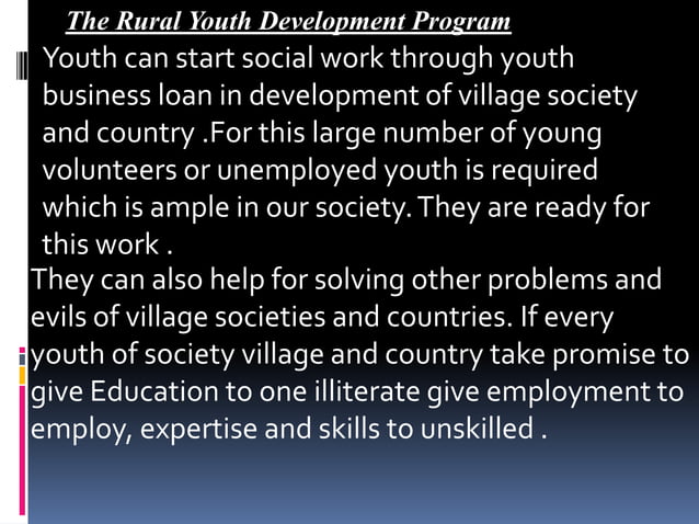 youth development | PPT