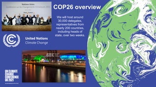 What are the Goverment's Plans for COP26? - Jolene Cook, COP26 Unit | PPT