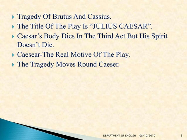 Presentation1 julius caesar | PPT