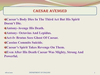Presentation1 julius caesar | PPT