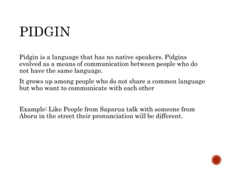 Linguistic Varieties and Multilingual Nations | PPTX