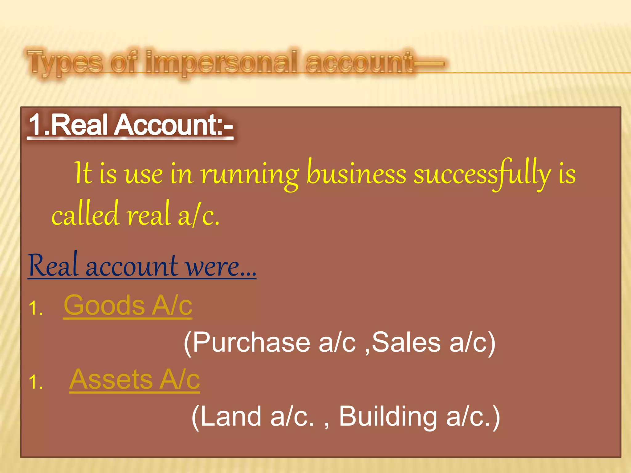 classification of accounts | PPTX