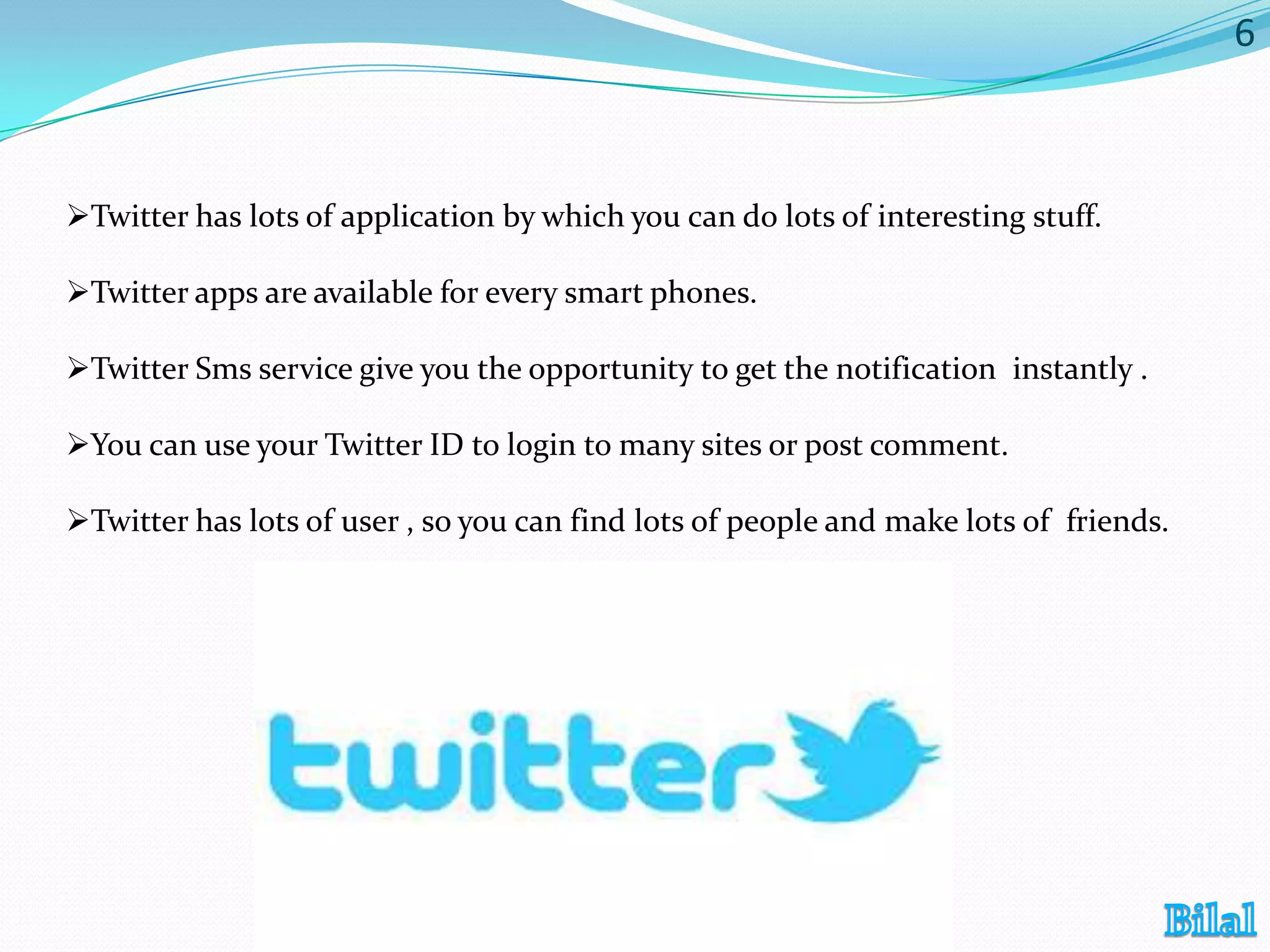 twitter advantage and disadvantage | PPTX