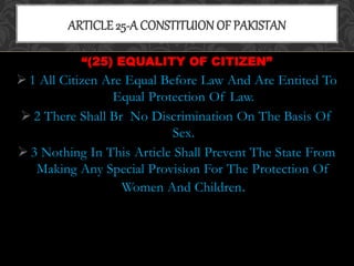 ARTICLE 25-A & 18 AMENDMENT | PPT
