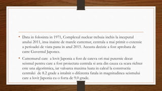 Explozia nucleara de la Fucushima | PPTX