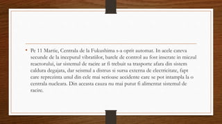 Explozia nucleara de la Fucushima | PPT