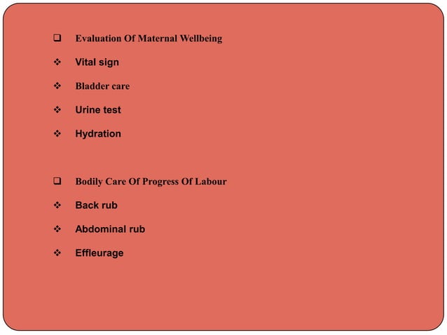 MANAGEMENT OF LABOUR | PPTX