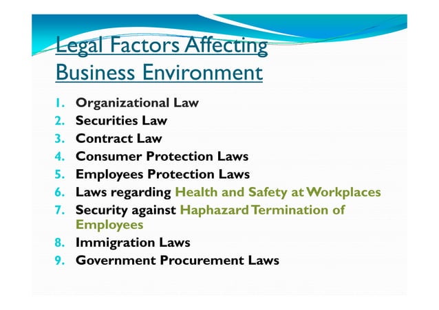 Legal Environment Of Business | PDF