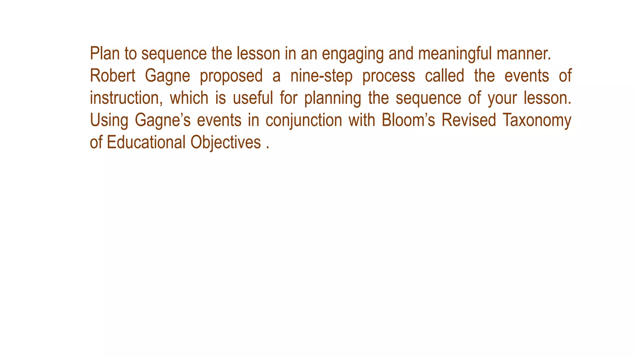 Lesson planning | PPTX