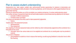 Lesson planning | PPTX