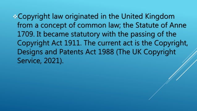 Copyright and Creative Commons | PPTX | Technology & Computing