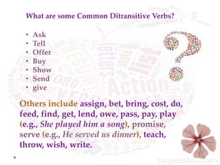 linguists Verb classification | PPT