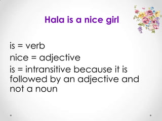 linguists Verb classification | PPTX