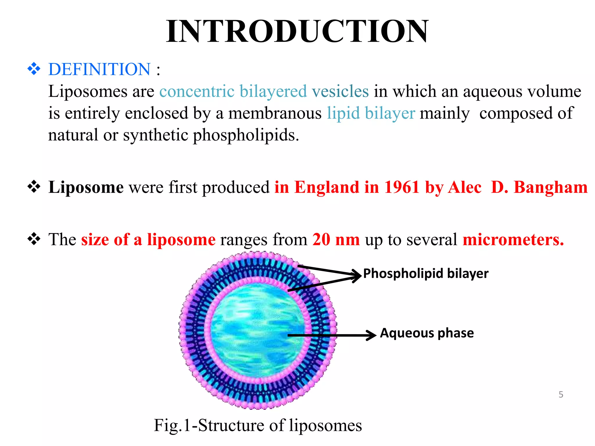 Liposomes | PPTX