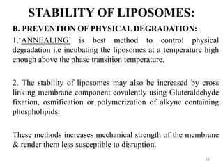 Liposomes | PPTX