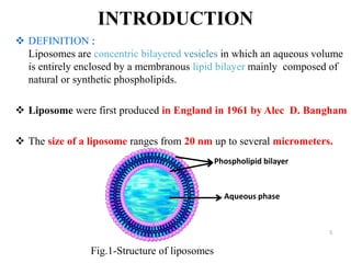 Liposomes | PPTX