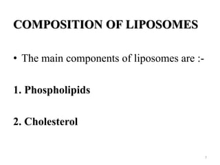 Liposomes | PPTX