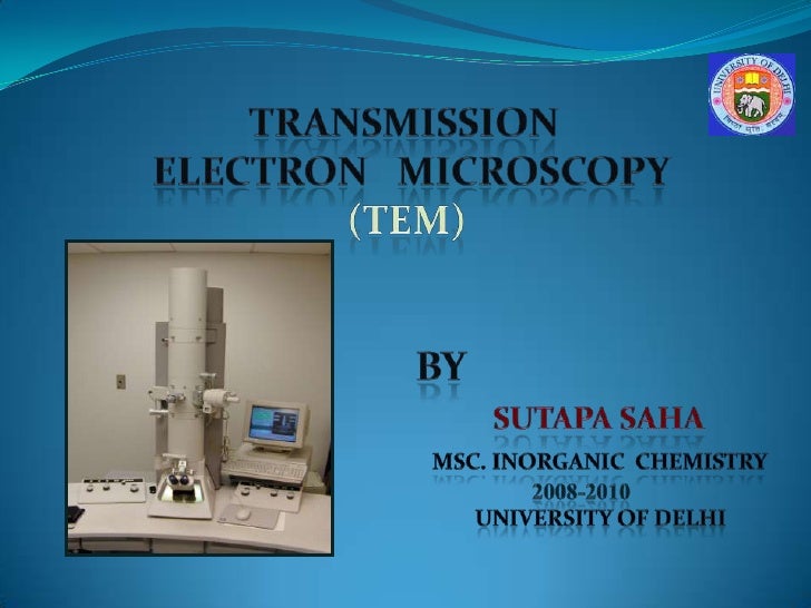 Transmission Electron Microscopy