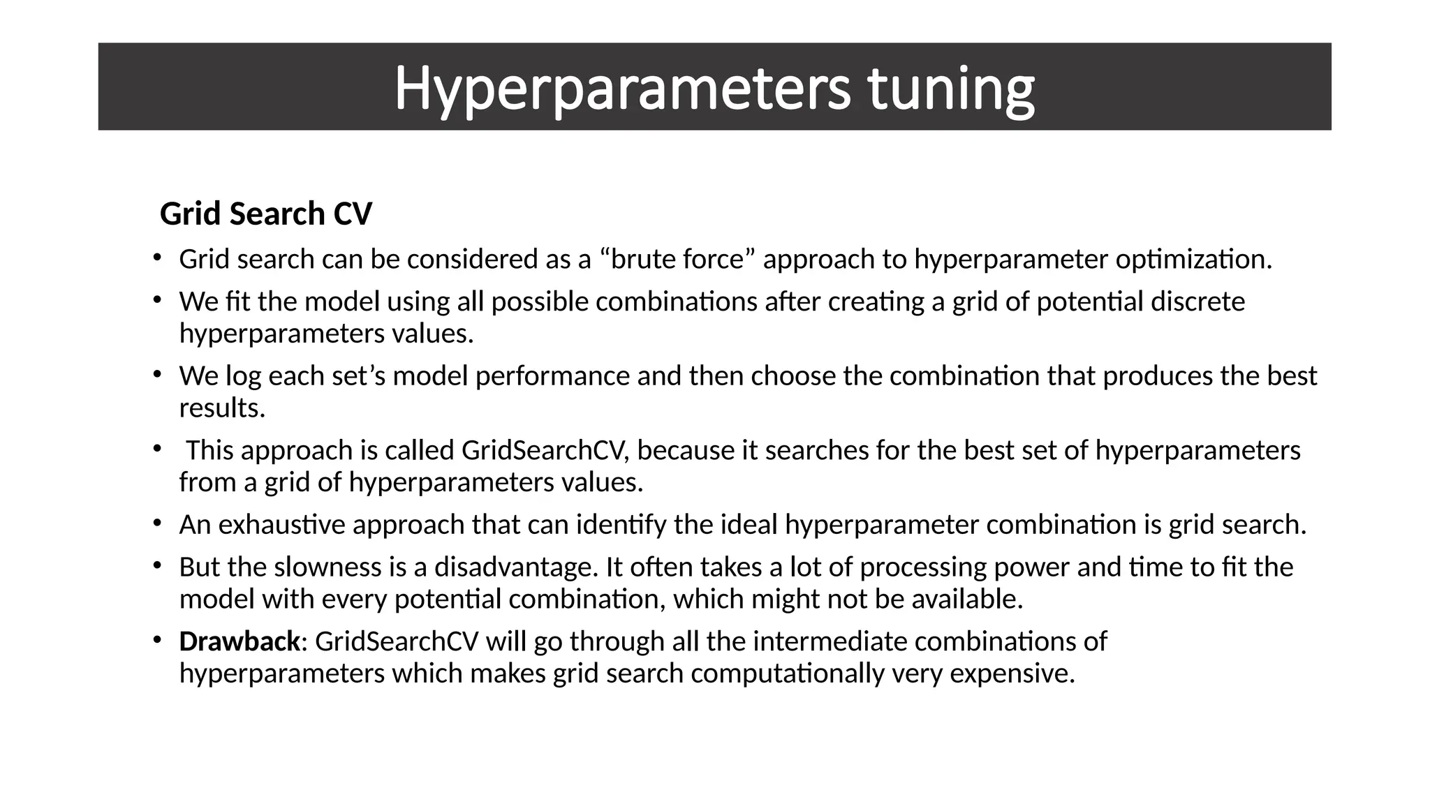hyperparameter tuning grid search, random search, Bayesian .pptx