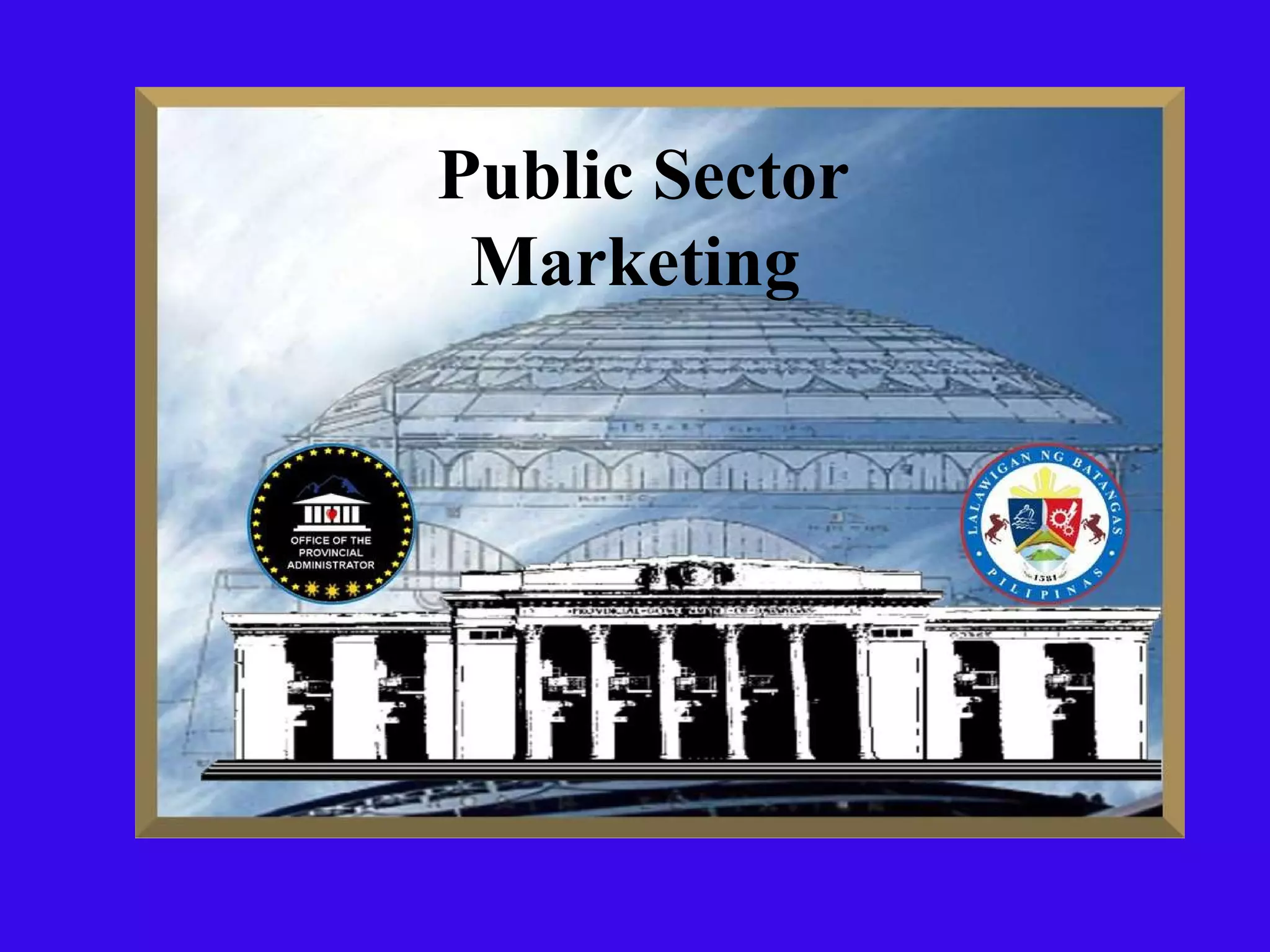 Presentation Public Sector Marketing | PPT