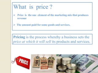 setting of price | PPTX