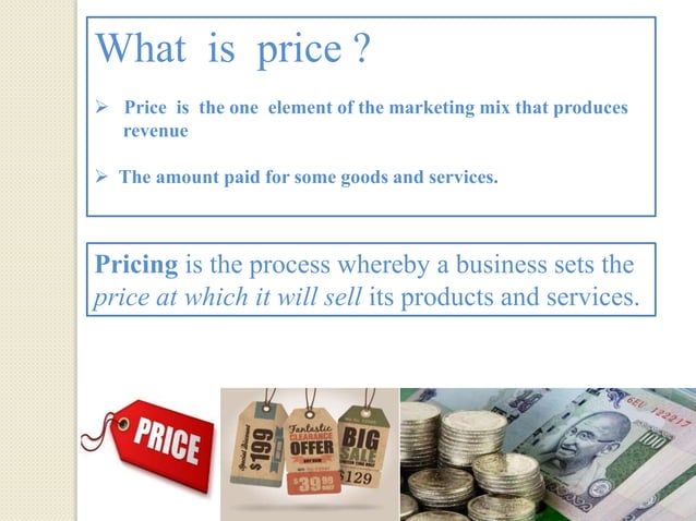 setting of price | PPTX