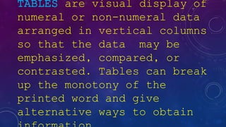 Tables, Graphs, and Charts Social Studies | PPTX