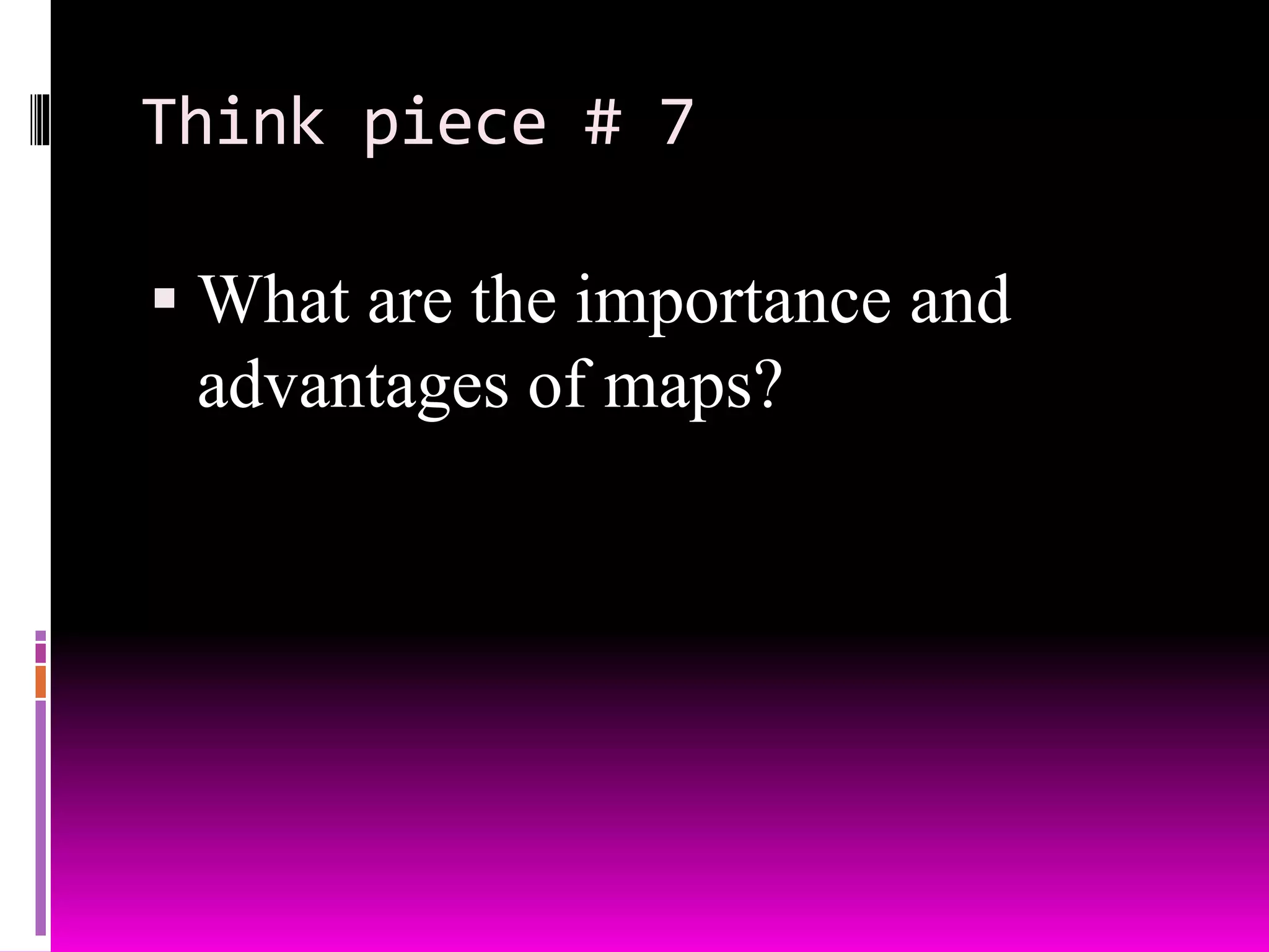 Types of Maps and other Interpretation | PPTX